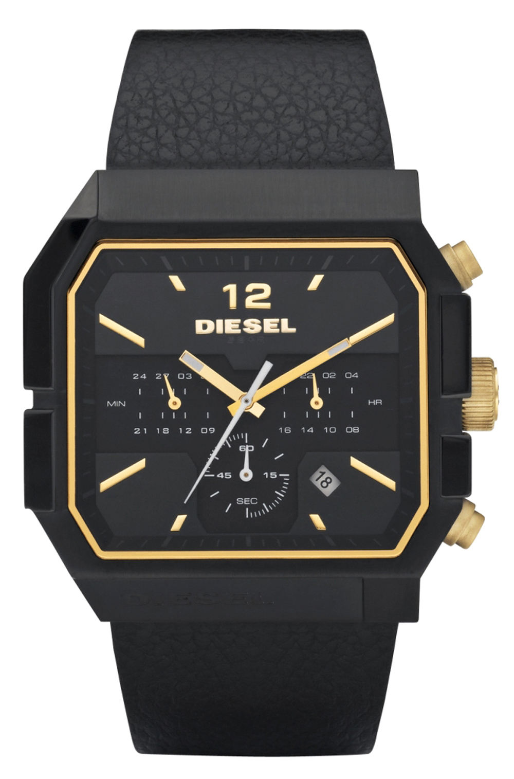 DIESEL WATCHES IN BLACK AND GOLD FOR 2011 – ZootMagazine