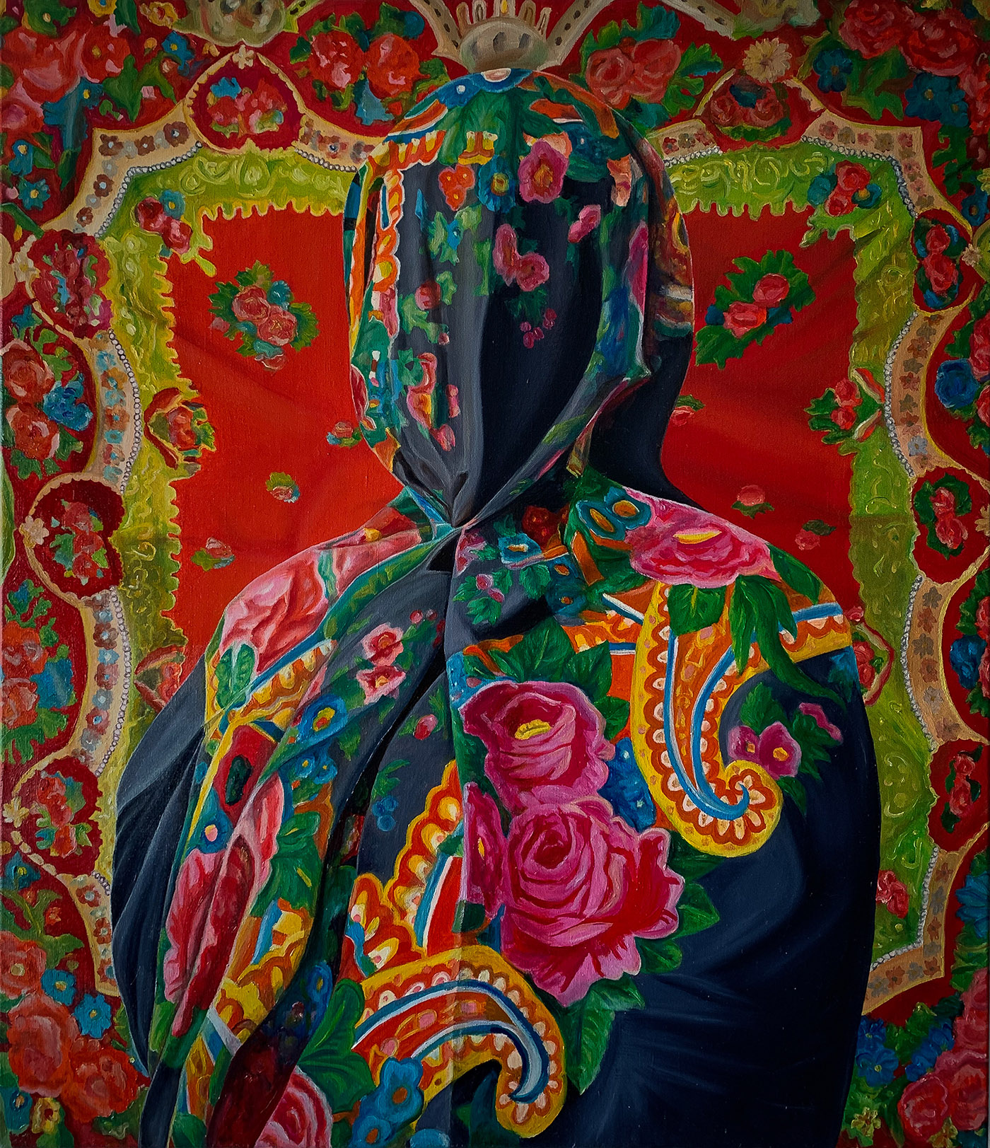 Anna Moskalets, painter, collage artist and independent curator ...