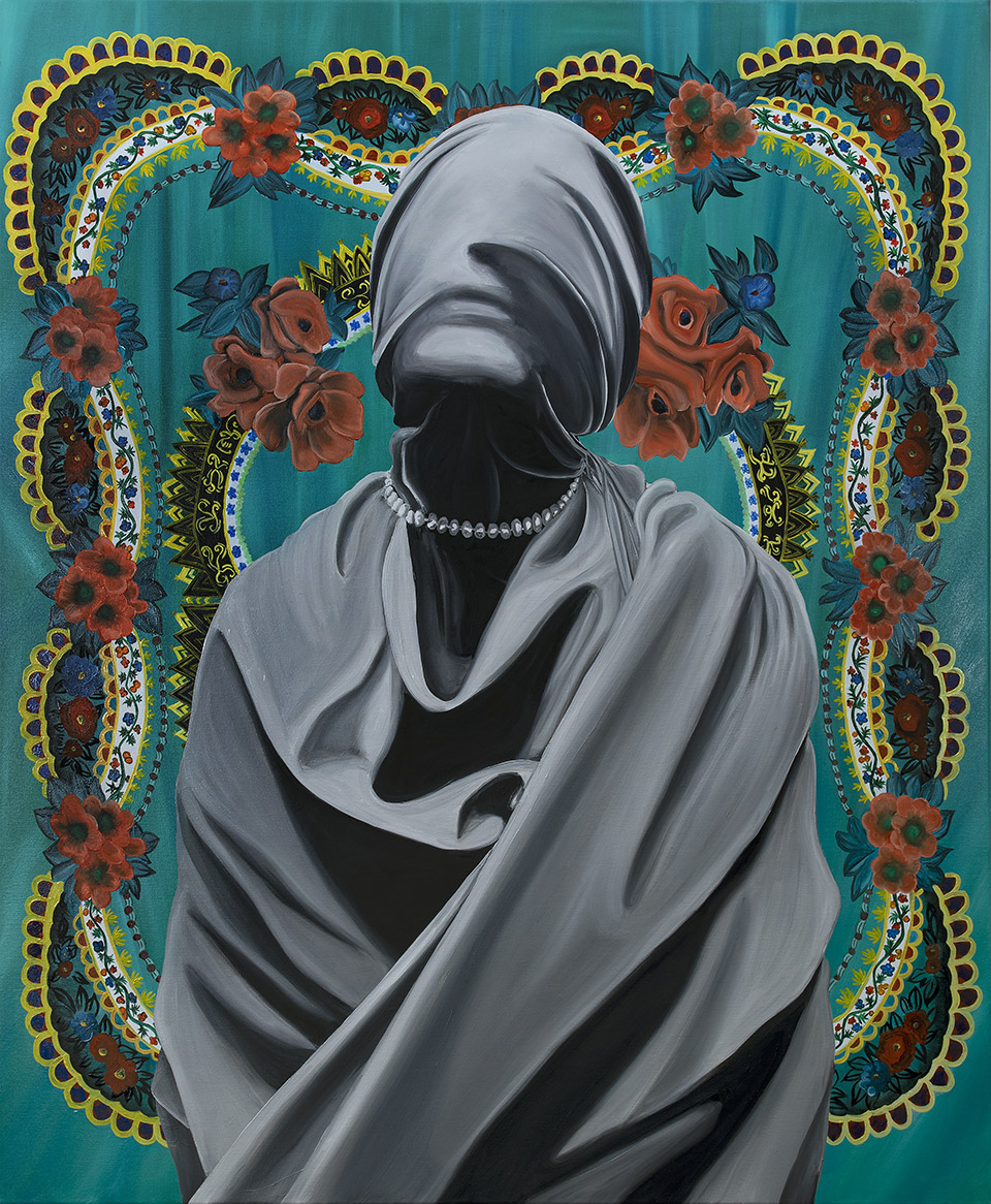 Anna Moskalets, painter, collage artist and independent curator ...